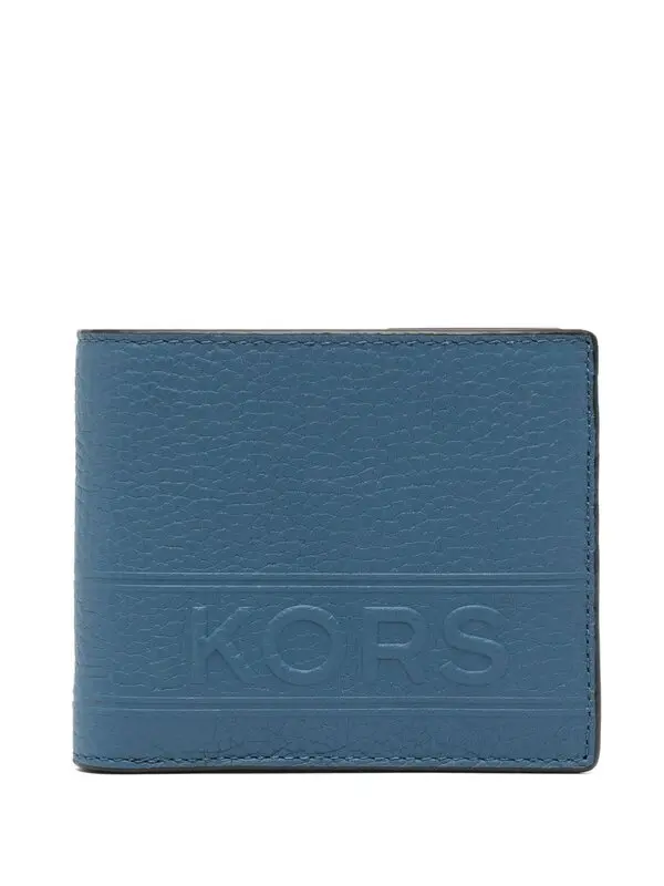 Michael Kors Bi-Fold Wallet Blue Editorialist