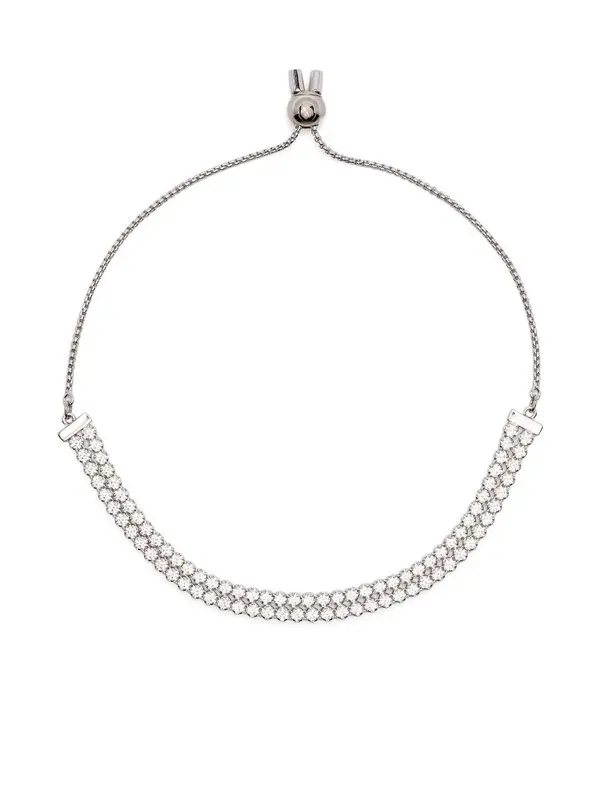 SWAROVSKI Matrix Tennis Bracelet - Silver
