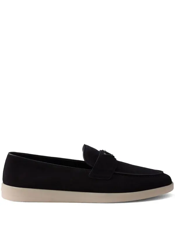 Prada Suede Loafers