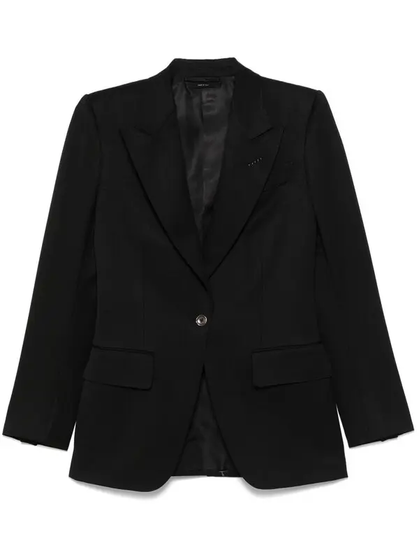 TOM FORD Single-breasted Blazer - Black