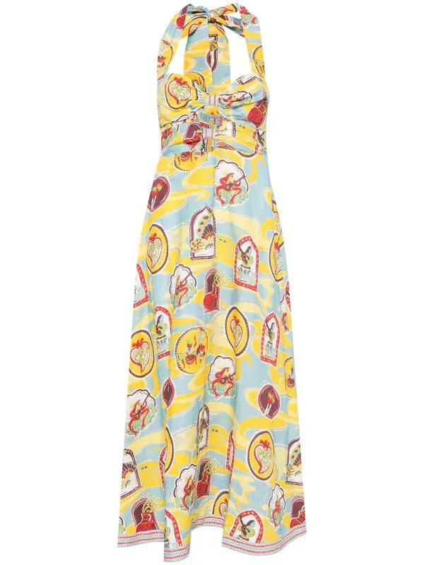ALEMAIS Emilio Midi Dress