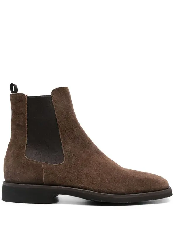 TOM FORD Suede Chelsea Boots - Brown