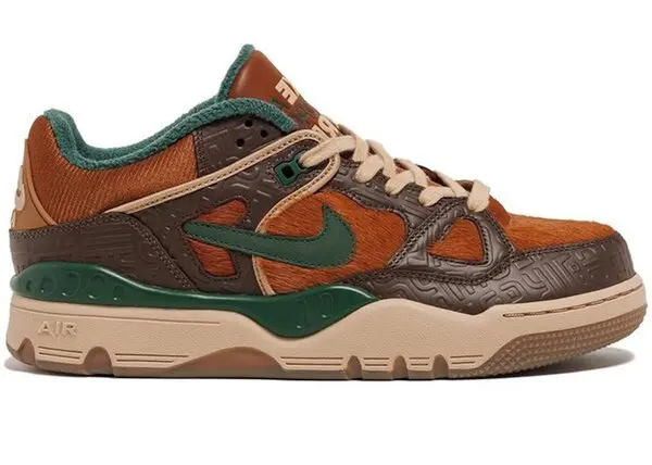 Nike Air Force 3 Low Sp Nigo Sneakers - Baroque Brown/fir/hemp