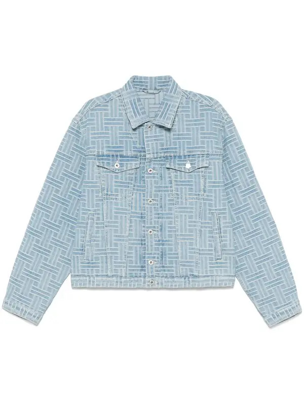 Kenzo Weave Jacket - Blue