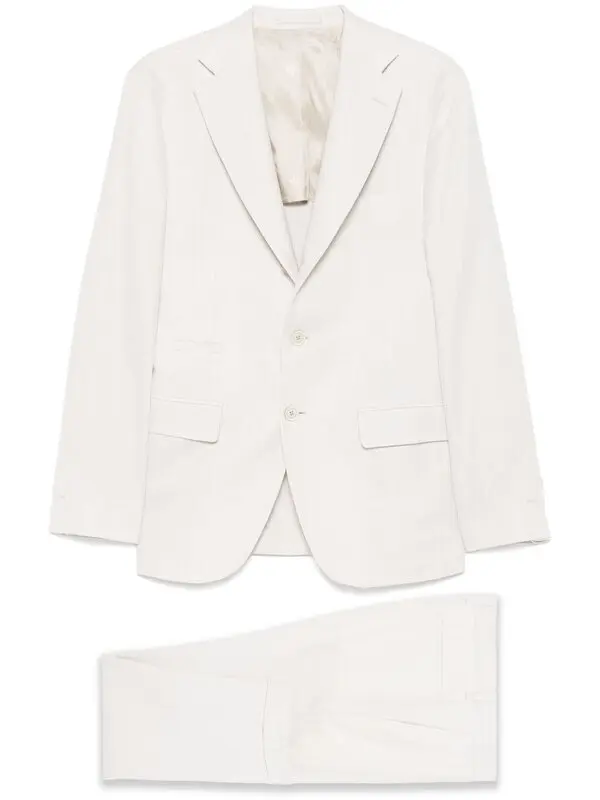 Eleventy Pinstriped Suit
