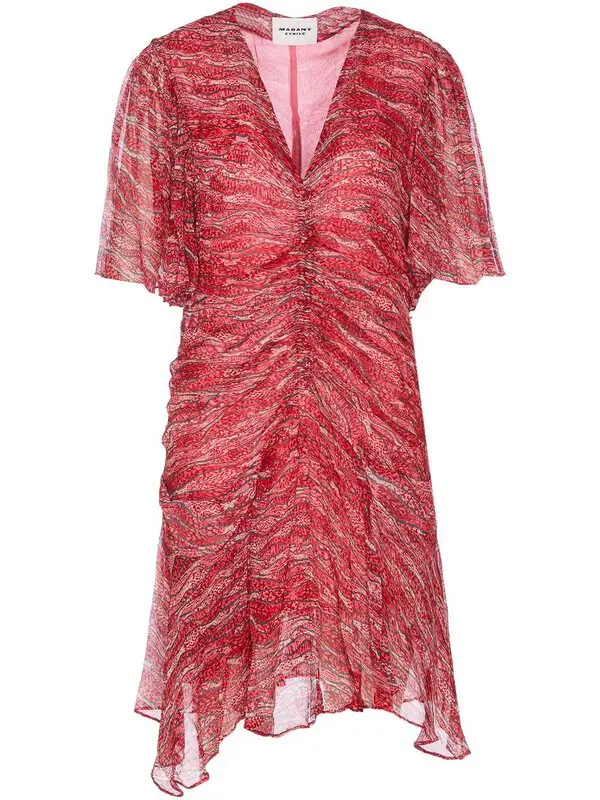 MARANT ETOILE Vivienne-gb Chiffon Mini Dress