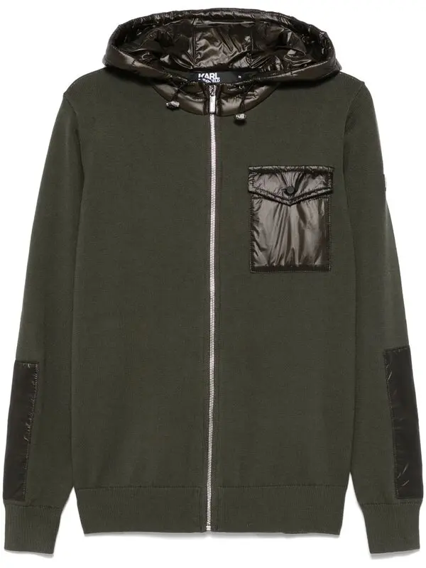 Karl Lagerfeld Knitted Hoodie