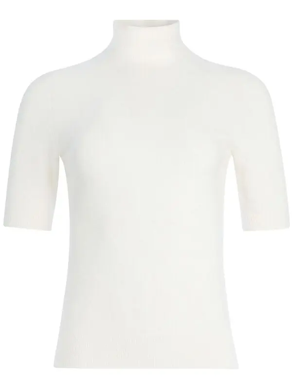 SEROYA Ser.o.ya Yael Knitted Top - White