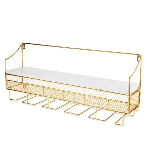 TWINE Wall Mounted Wine Rack & Cork Storage