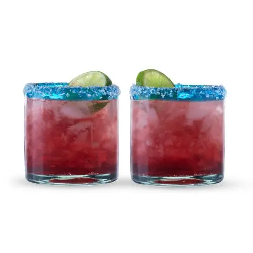 TWINE Segunda Vida Primavera Recycled Short Tumblers Set Of 2