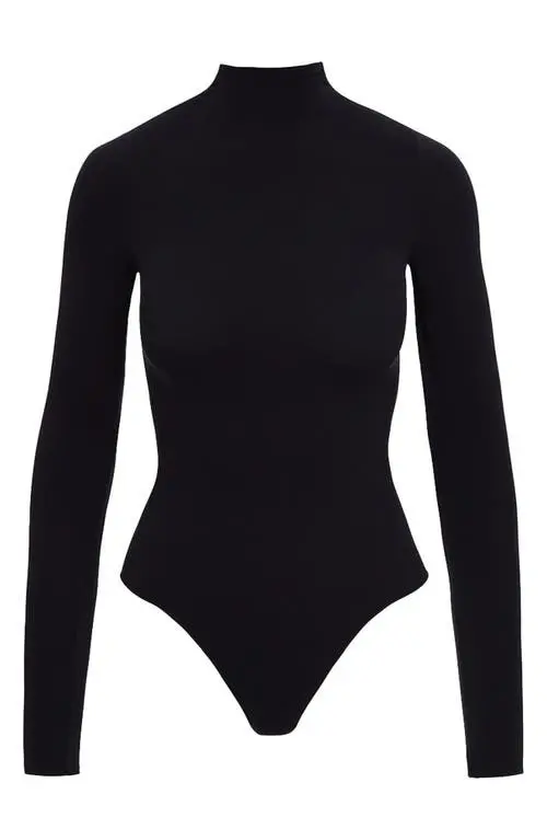 Commando Ballet Funnel Neck Long Sleeve Bodysuit