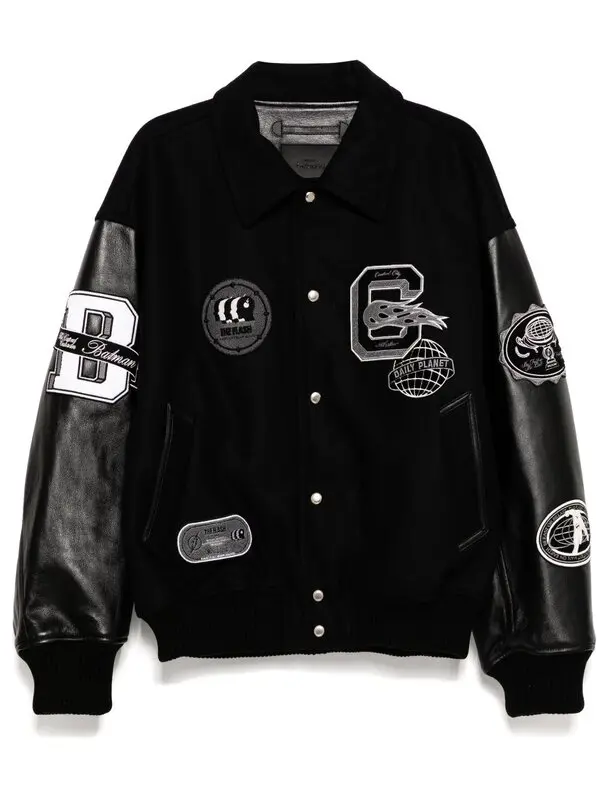 SONGZIO Dc Universe Varsity Bomber Jacket
