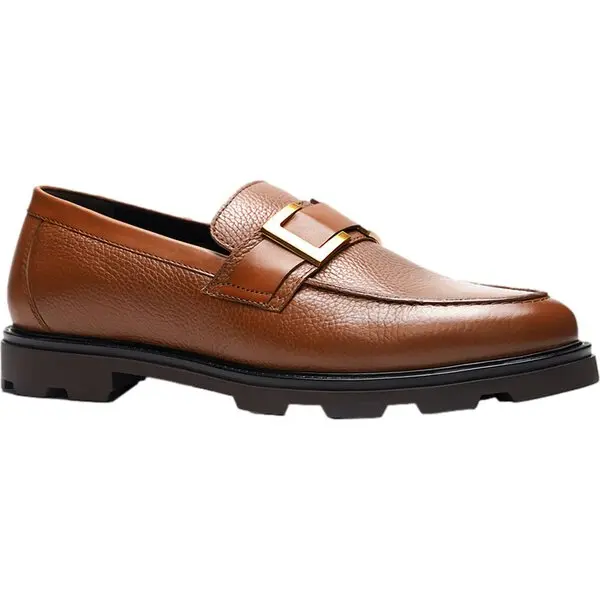A. VEER Chris Leather Loafer - Tan