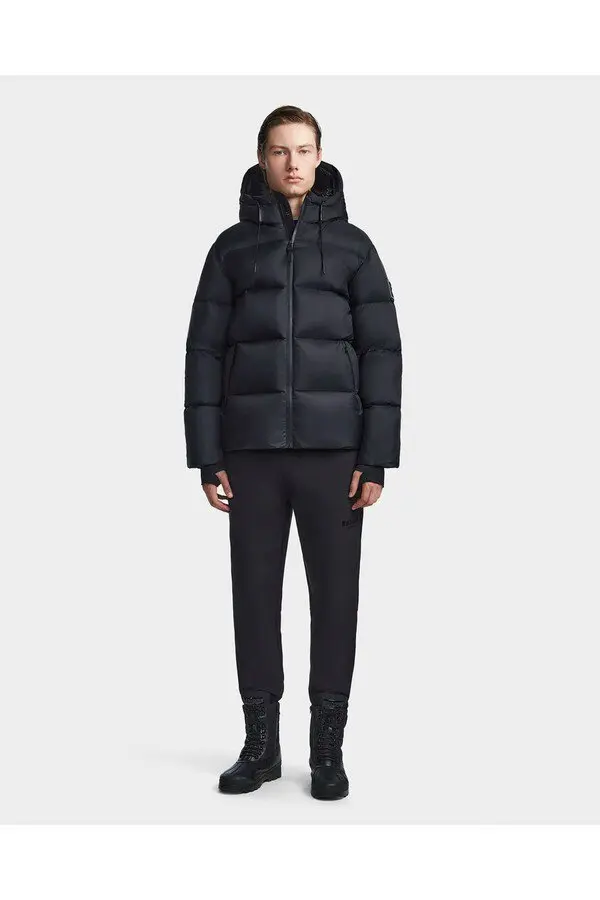 Rudsak Hooded Down Puffer - Black