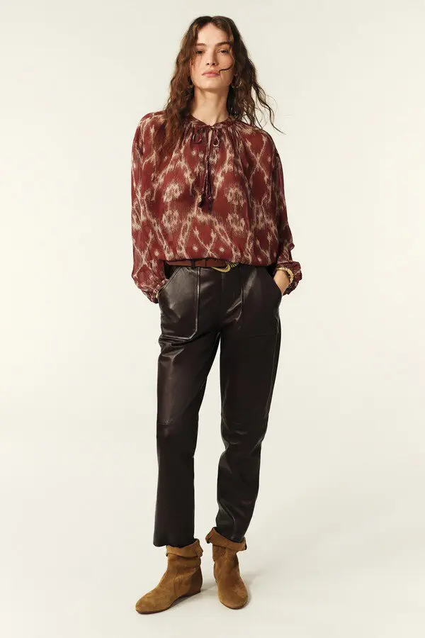 Ba&sh Menaelle Blouse - Red