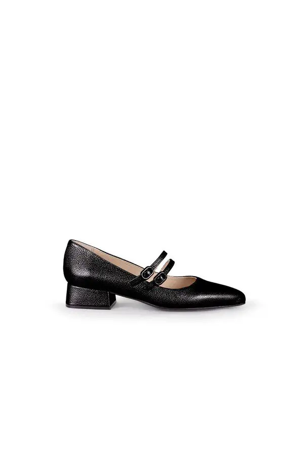 MENINA STEP Leonor Ballet Flats - Black