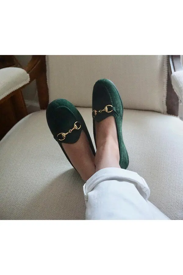 MENINA STEP Comfy Slipper - Green