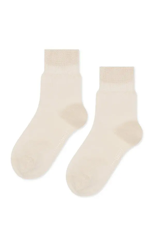 Velvet By Graham & Spencer Trouser Crew Socks Hansel From Basel - Neutral