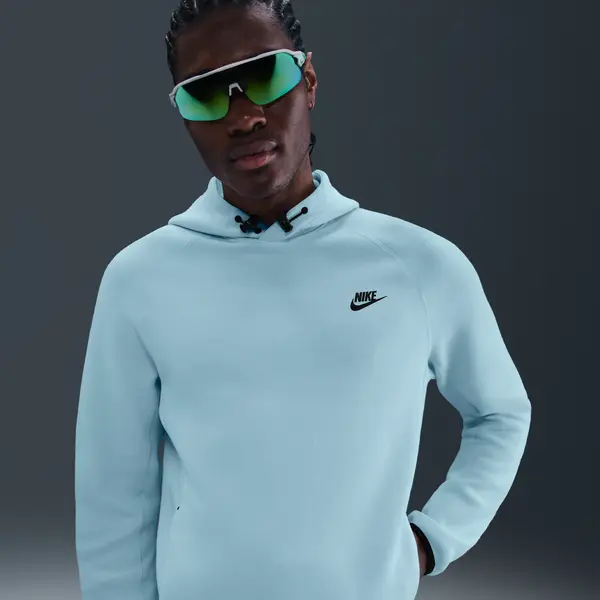 Nike Sportswear Tech Fleece Pullover Hoodie - Blue