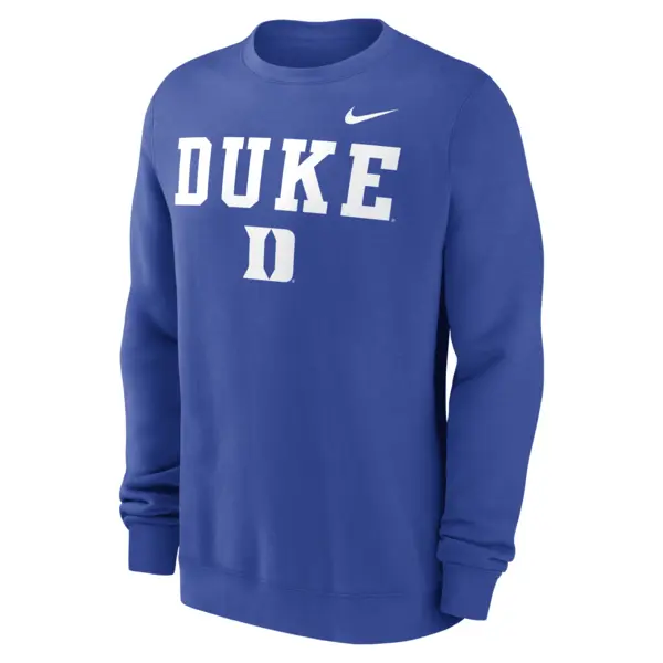 Nike Duke Devils College Pullover Crew - Blue