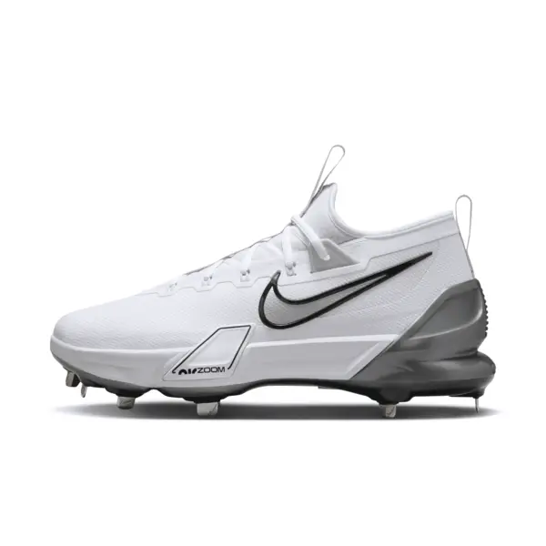 Nike Force Zoom Trout Elite Baseball Cleats - White