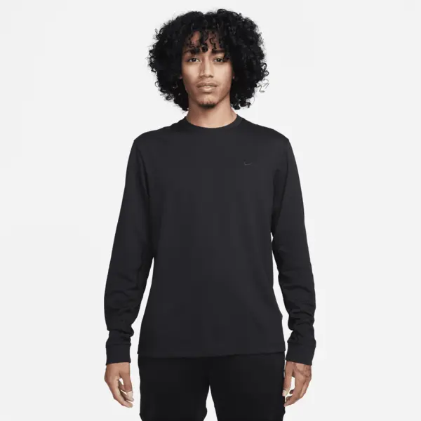 Nike Dri-fit Long-sleeve Versatile Top - Black