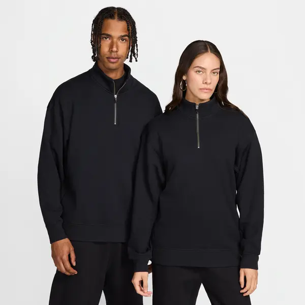 Nike Wool Classics 1/4-zip Top - Black