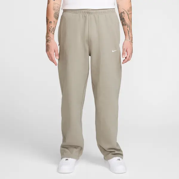 Nike Solo Swoosh Open-hem Fleece Pants