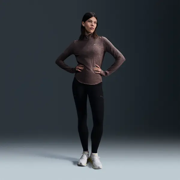 Nike Swift High-waisted 7/8 Running Leggings With Pockets - Black