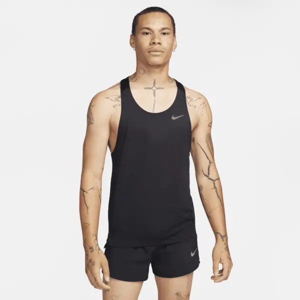 Nike Fast Dri-fit Running Singlet - Black