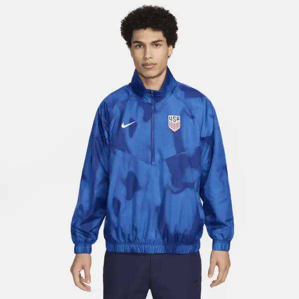 Nike Usmnt Windrunner Soccer Anorak Jacket