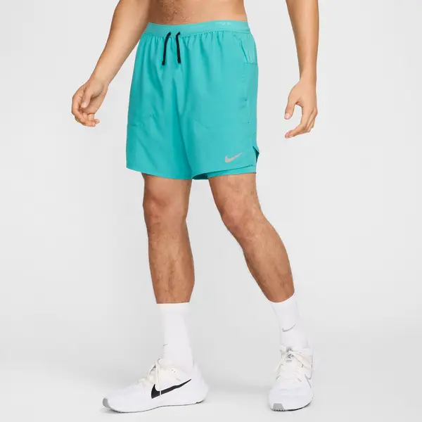 Nike Stride Dri-fit 7" 2-in-1 Running Shorts - Green
