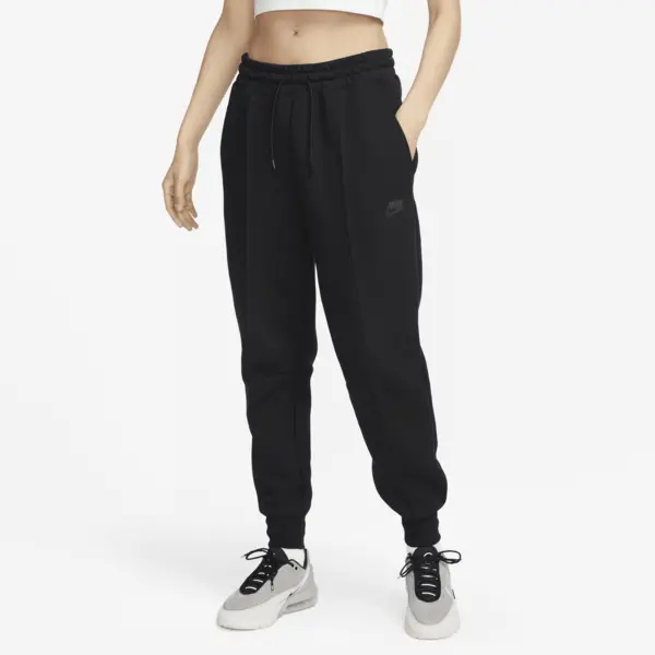 Nike Sportswear Tech Fleece Mid-rise Jogger Pants - Black