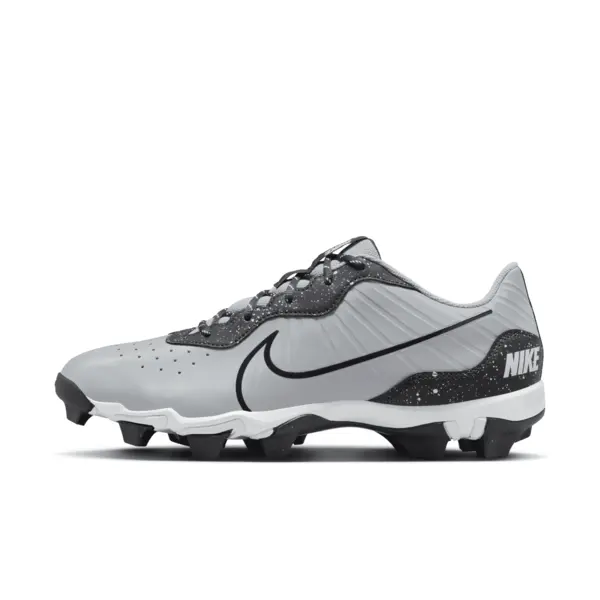 Nike Alpha Huarache 4 Keystone Baseball Cleats - Grey