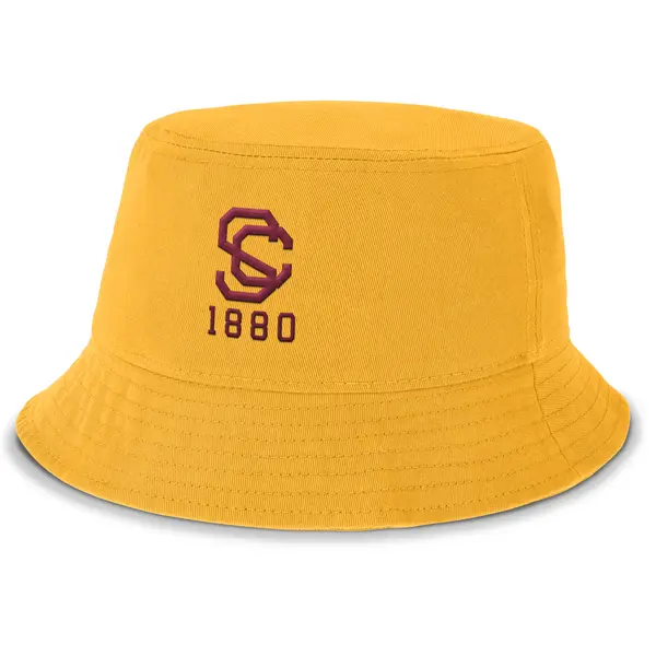 Nike Usc Trojans Legacy Apex Bucket Hat - Yellow