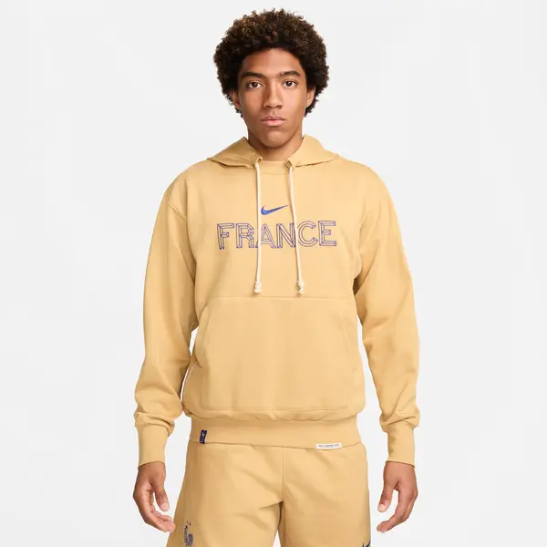 Nike Fff Standard Issue Dri-fit Soccer Pullover Hoodie