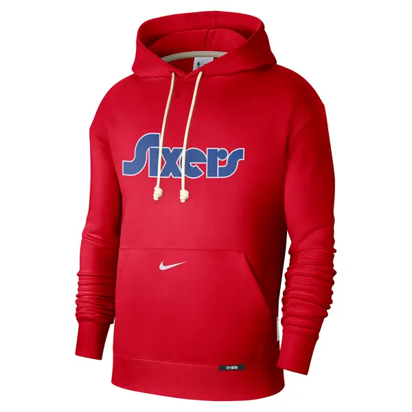 Nike Philadelphia 76ers Standard Issue City Edition Dri-fit Nba Courtside Hoodie