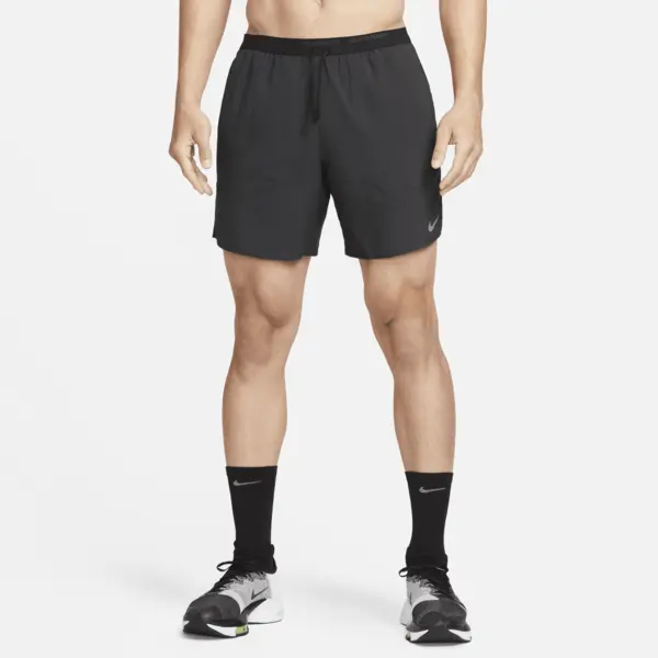 Nike Stride Dri-fit 7" Brief-lined Running Shorts - Black