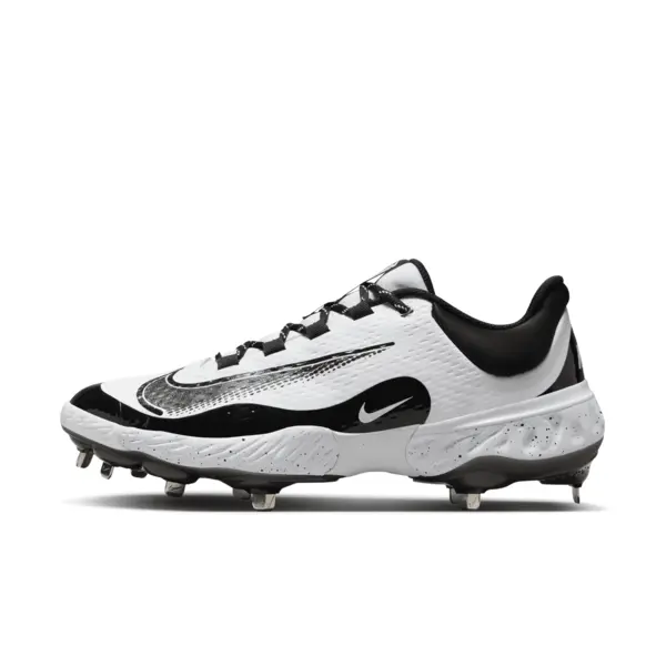 Nike Alpha Huarache Elite 4 Low Baseball Cleats - White