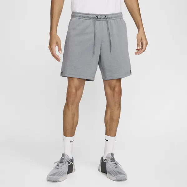 Nike Primary Fleece 7" Dri-fit Unlined Performance Shorts - Grey