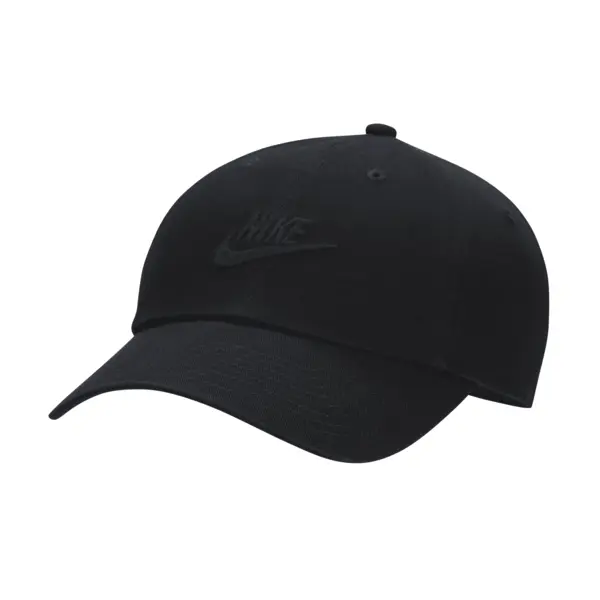 Nike Club Unstructured Futura Wash Cap - Black