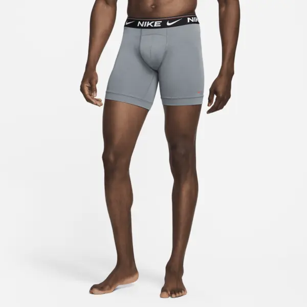 Nike Ultra Comfort Dri-fit Long Boxer Brief - Grey