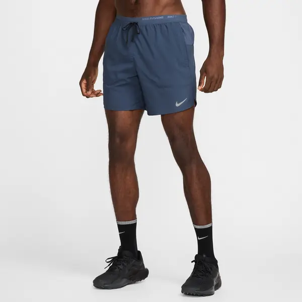 Nike Stride Dri-fit 7" Brief-lined Running Shorts - Blue