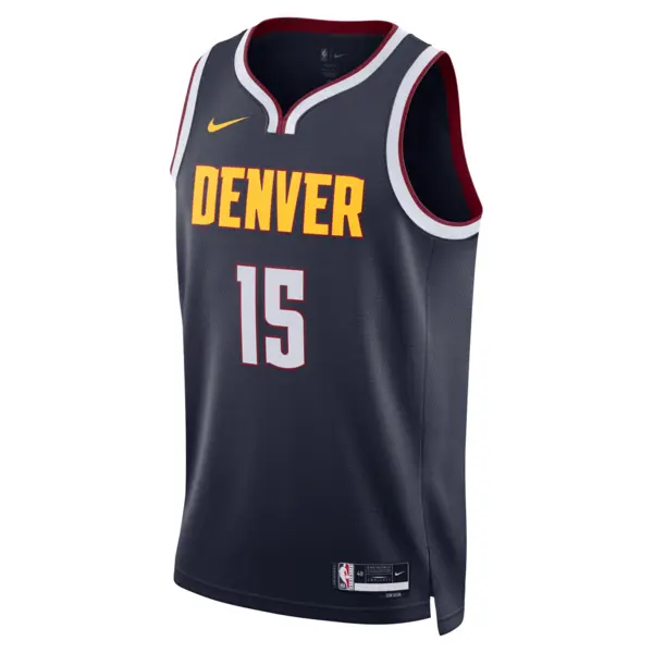 Nike Denver Nuggets Icon Edition Dri-fit Nba Swingman Jersey - Blue