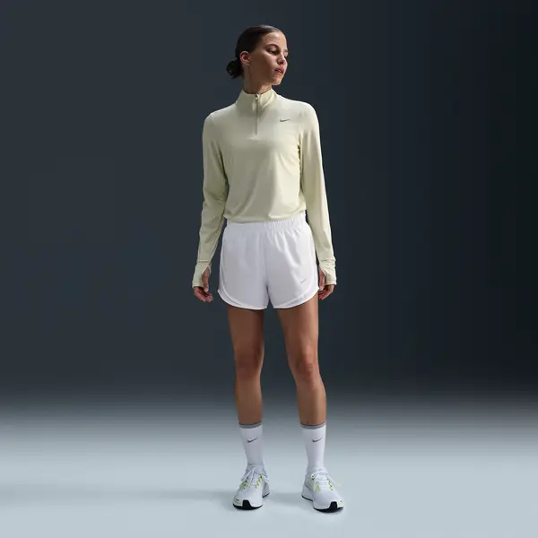 Nike Tempo Dri-fit Mid-rise Running Shorts - White