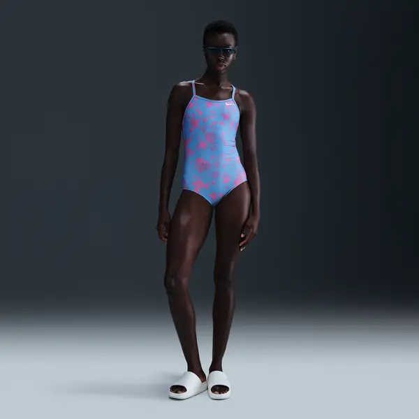Nike Swim Hydrastrong Racerback One-piece - Blue