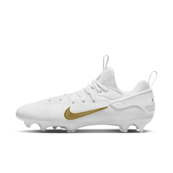 Nike Huarache Elite Low Lax Lacrosse Cleats - White