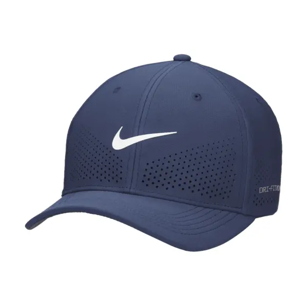 Nike Dri-fit Adv Rise Structured Swooshflex Cap - Blue