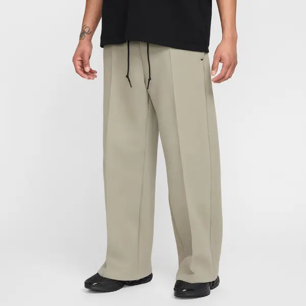 Nike Tech Wide-leg Fleece Pants - Green