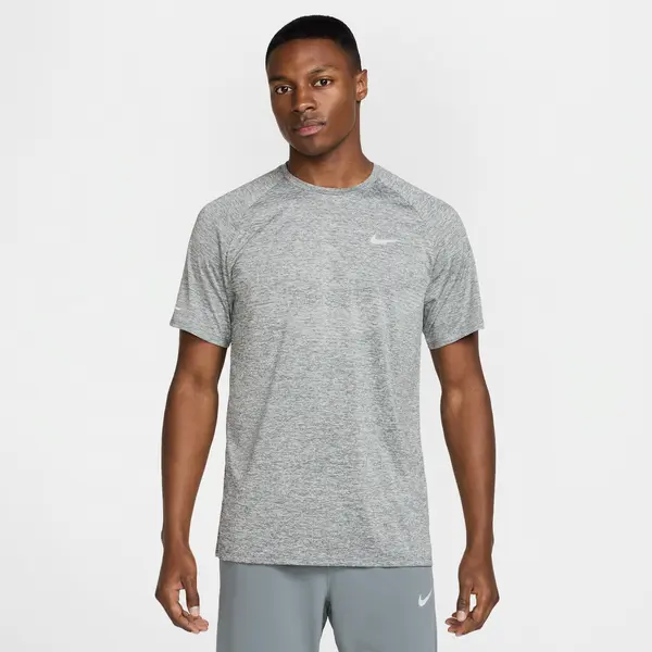 Nike Stride Dri-fit Adv Short-sleeve Running Top - Grey